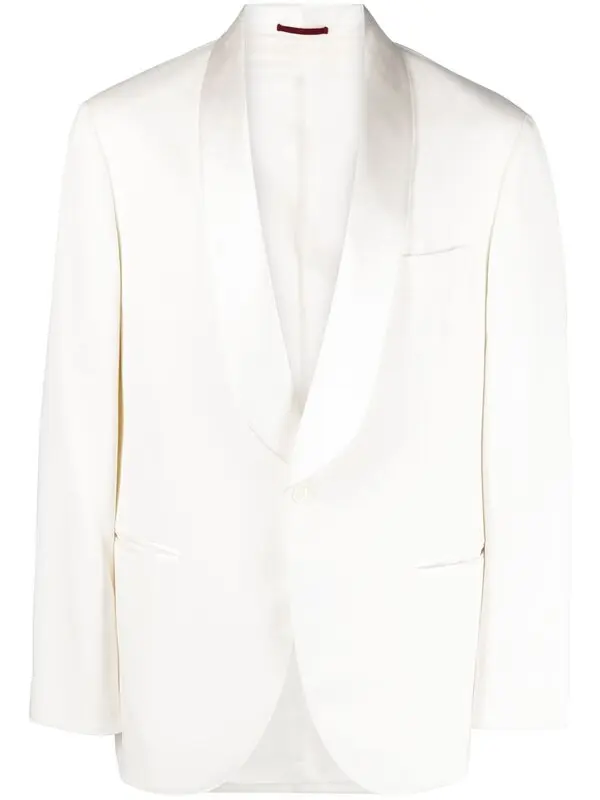 Brunello Cucinelli Silk Suit Jacket