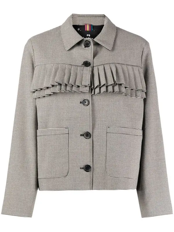 Paul Smith Check-print Fitted Jacket