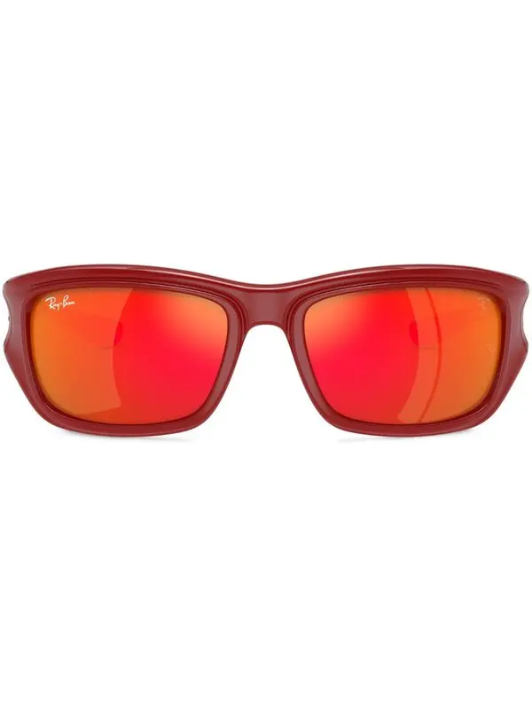 Ray-ban Rectangle-frame Sunglasses - Black