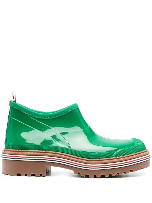 Thom Browne Garden Ankle Boots - Green