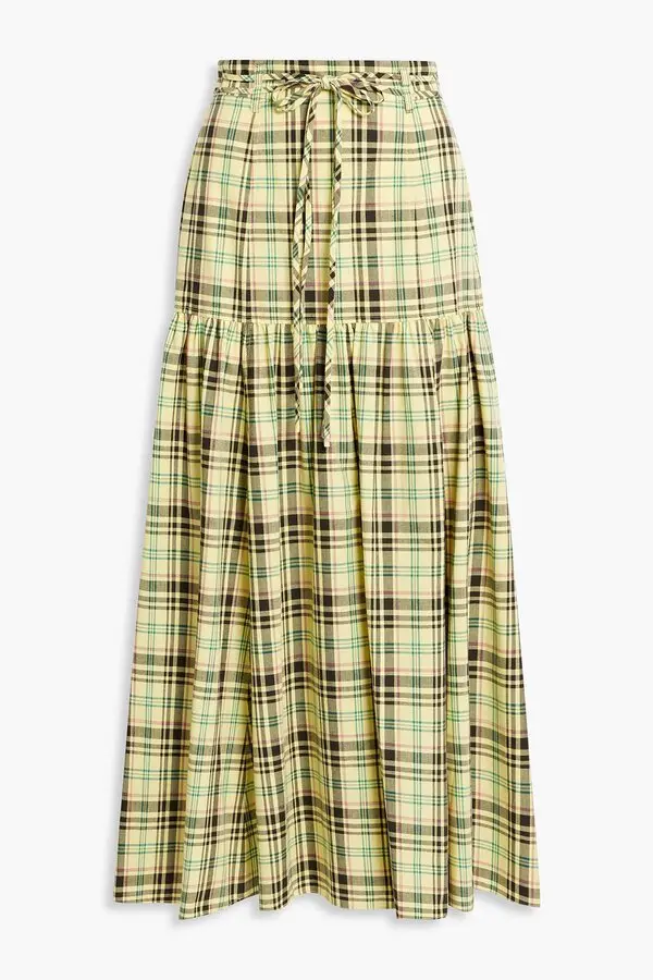 Derek Lam 10 Crosby Milly Belted Maxi Skirt