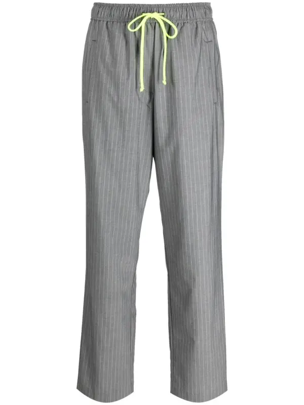 Essentiel Antwerp Pinstripe Drawstring-waist Trousers