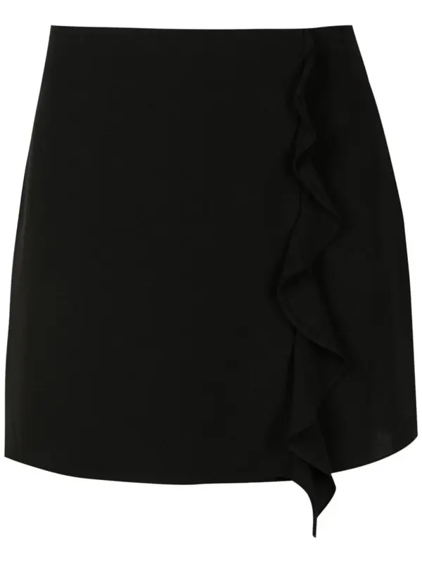 Armani Exchange Ruffle Detail Skirt