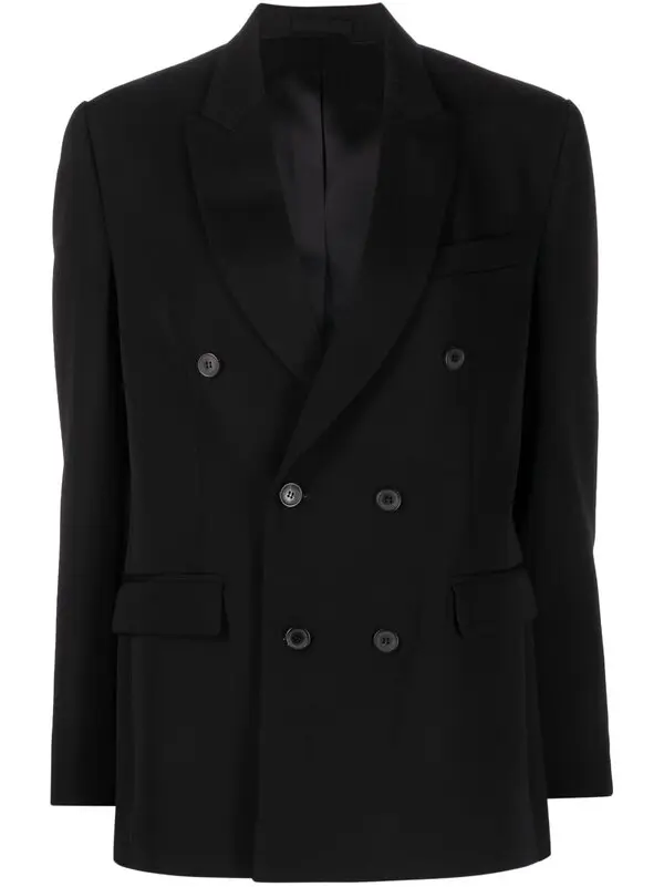 Wardrobe.NYC Double-breasted Wool Blazer