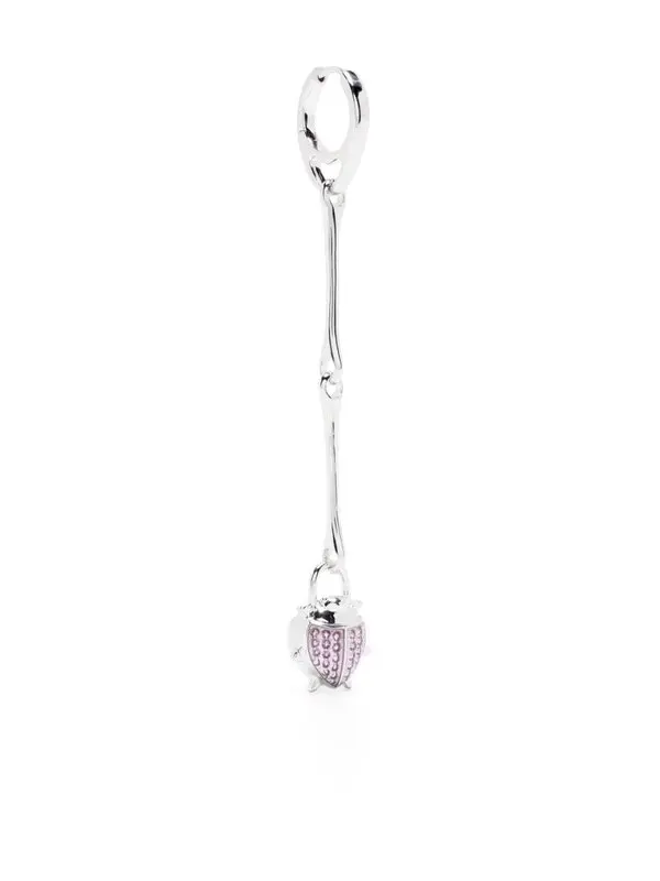 MARIA BLACK Stolas Charm Drop Earring - Silver