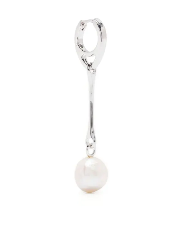 MARIA BLACK Squash Pear Drop Earring - Silver