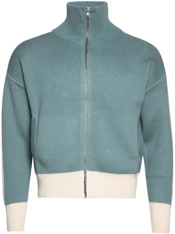 Rhude Rb Knitted Track Jacket - Blue