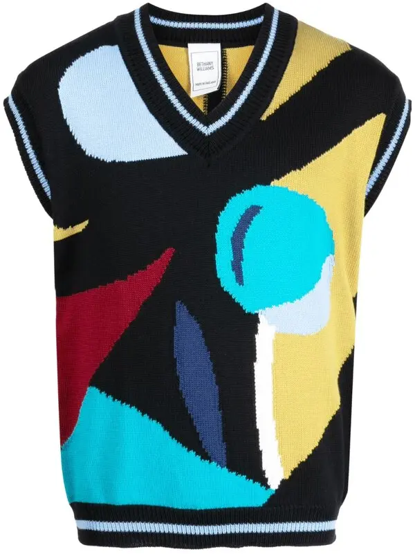 BETHANY WILLIAMS Graphic-print Sleeveless Vest