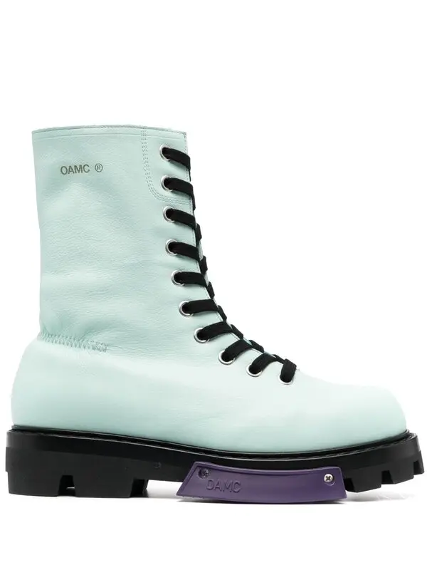 OAMC Logo-print Boots