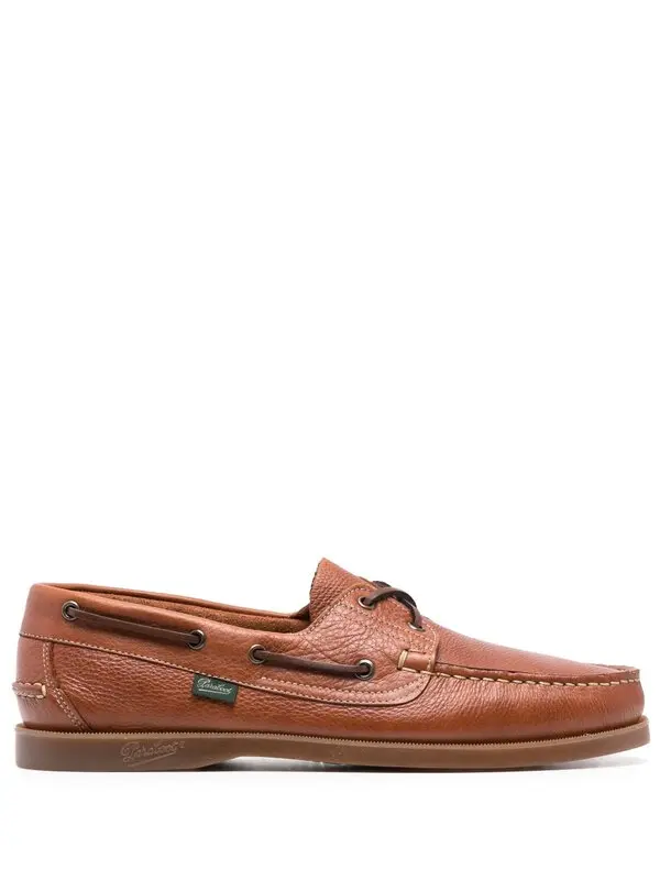 Paraboot Barth Lace-up Boat Shoes - Brown