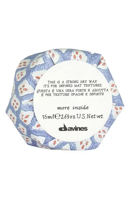 DAVINES This Is A Strong Dry Wax - No Color