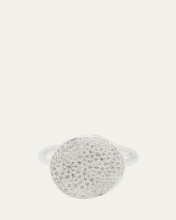 Ippolita Medium Flower Disc Ring With Diamonds