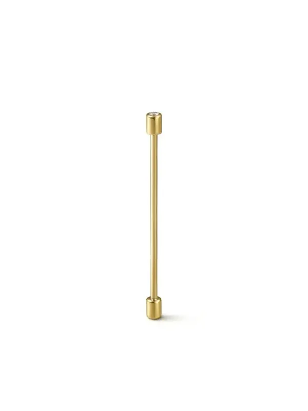 Shihara 18kt Yellow Twist Pin 03 Earring