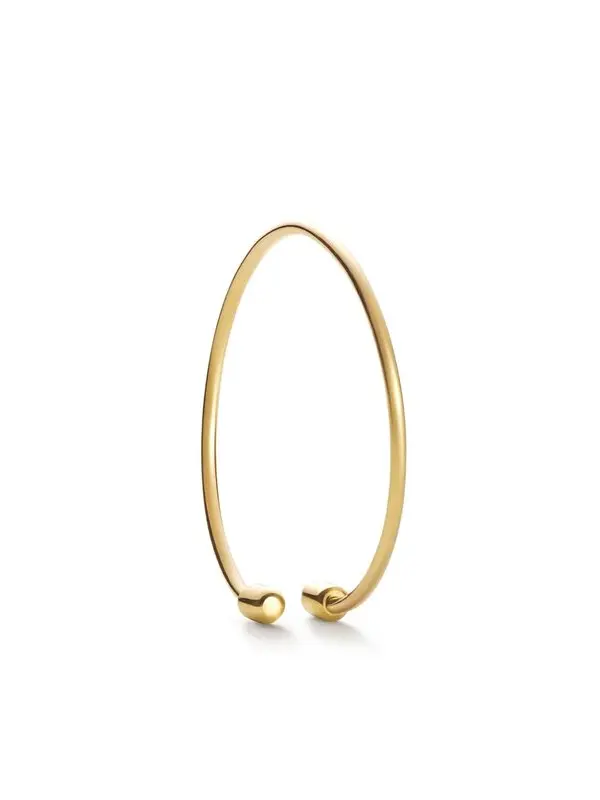Shihara 18kt Yellow Twist Round 03 Earring