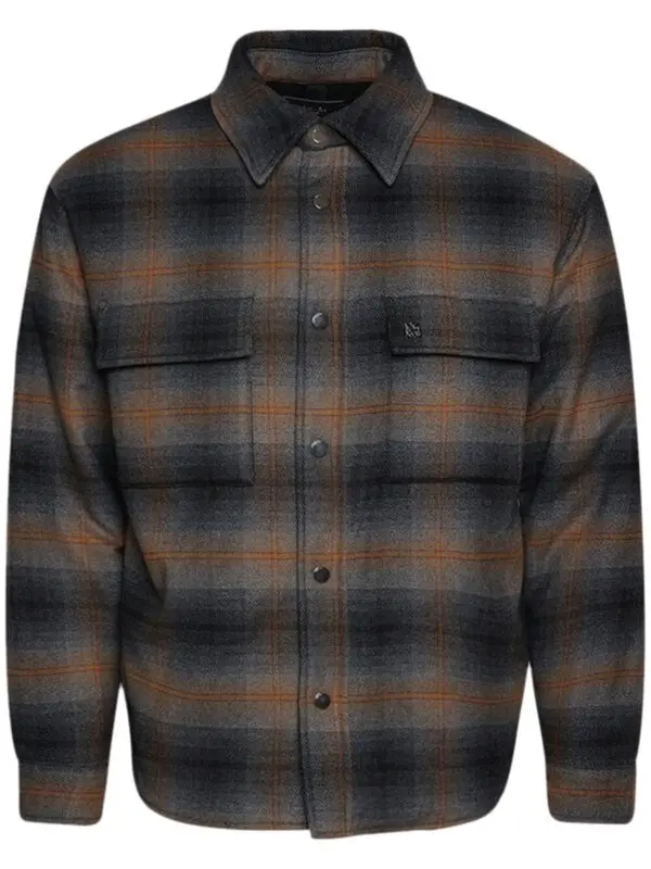 Amiri Check-pattern Long-sleeve Shirt