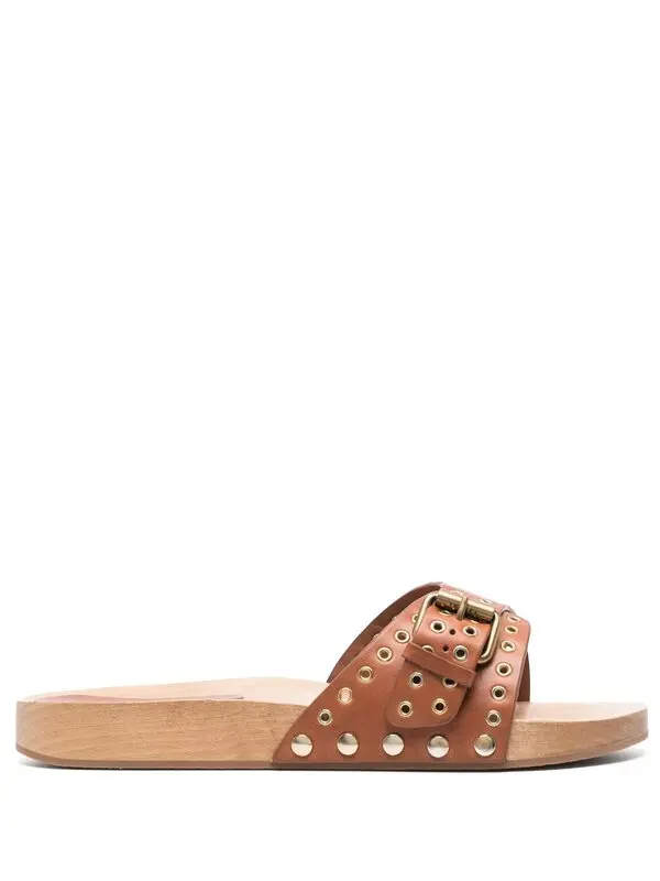 Isabel Marant Jaso Clogs - Brown