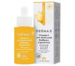 DERMA E Vitamin C Radiance Liquid Peel 1 Fl Oz