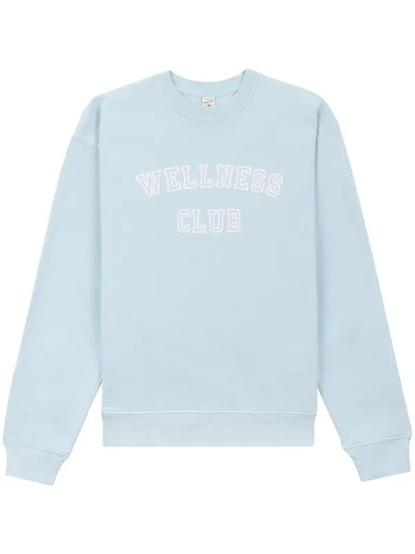 SPORTY & RICH Wellness Club Crewneck Sweatshirt
