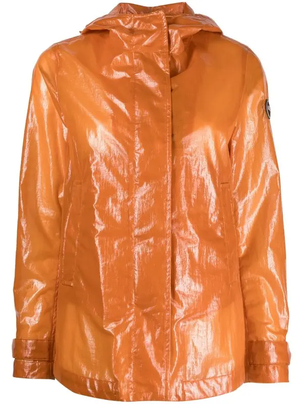 COLMAR High-shine Logo-patch Jacket