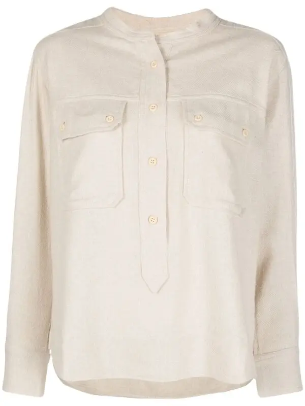 MARANT ETOILE Tecoyo Shirt - Neutrals