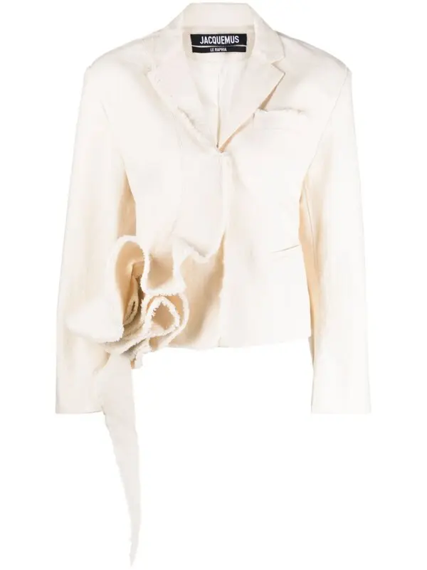 Jacquemus La Veste Artichaut Cotton Blazer