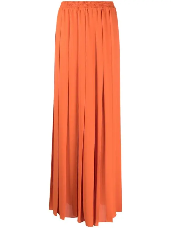 GIANLUCA CAPANNOLO Antonella Pleated Trousers - Orange