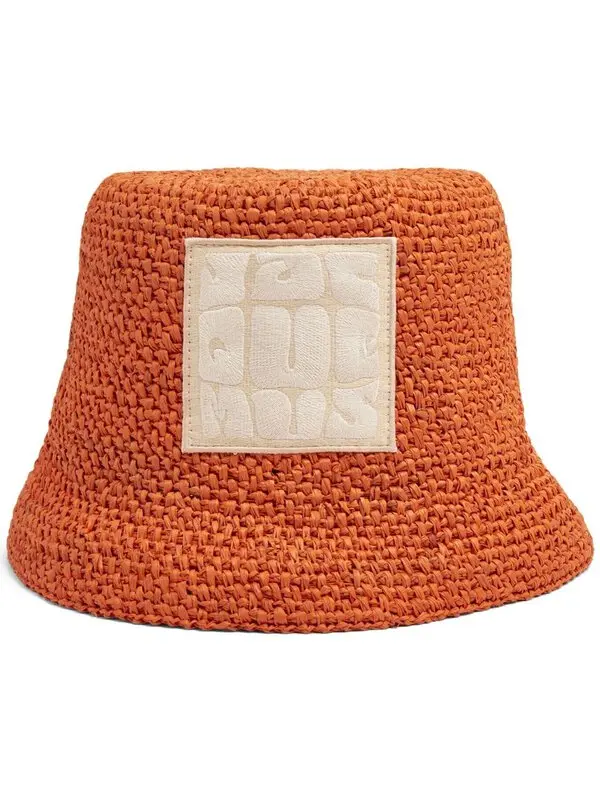 Jacquemus Le Bob Ficiu Bucket Hat - Orange