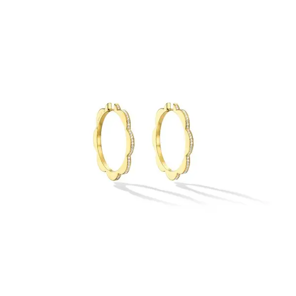 CADAR Bloom Large Hoop Earrings