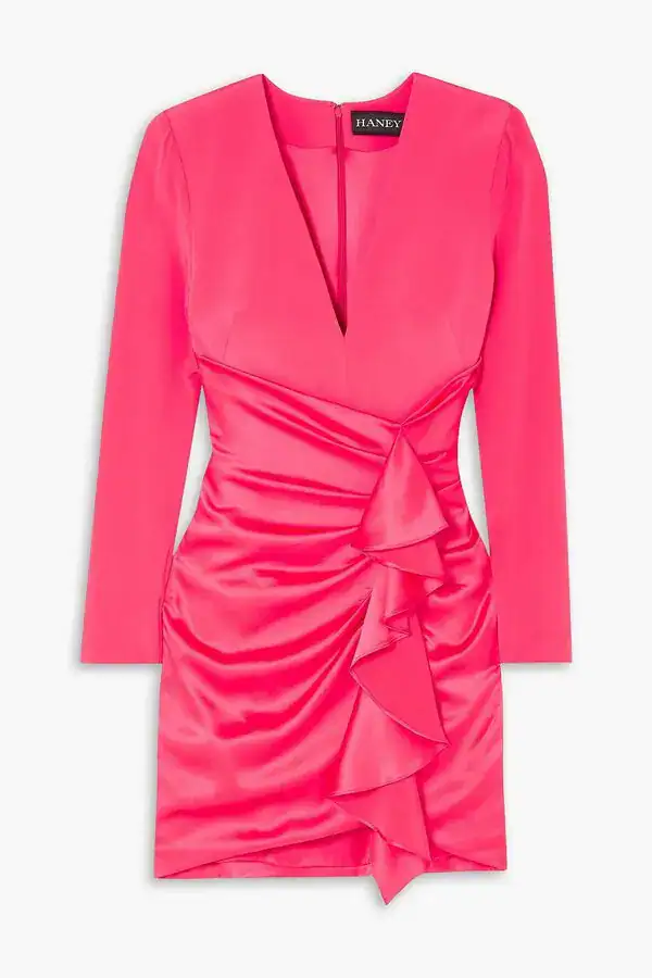 strapless open back dress Possible Romance Mini Dress in Hot Pink Curves – Impressions Online Boutique main image 1