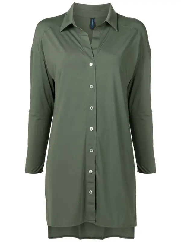 LYGIA & NANNY Meline Longline Shirt - Green
