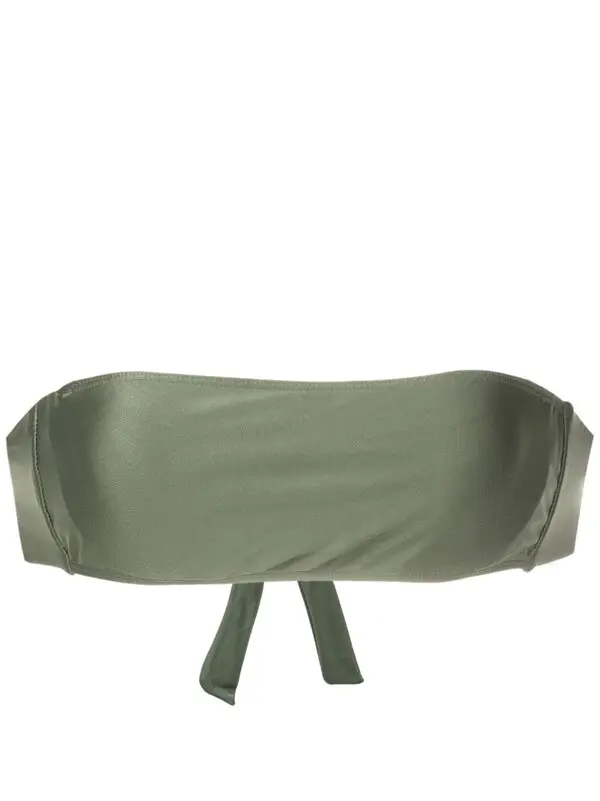 LYGIA & NANNY Bajja Detachable-straps Bikini Top - Green