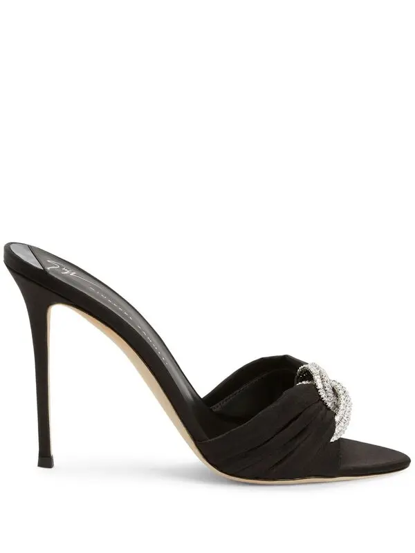GIUSEPPE ZANOTTI 105mm Monike Knot Sandals