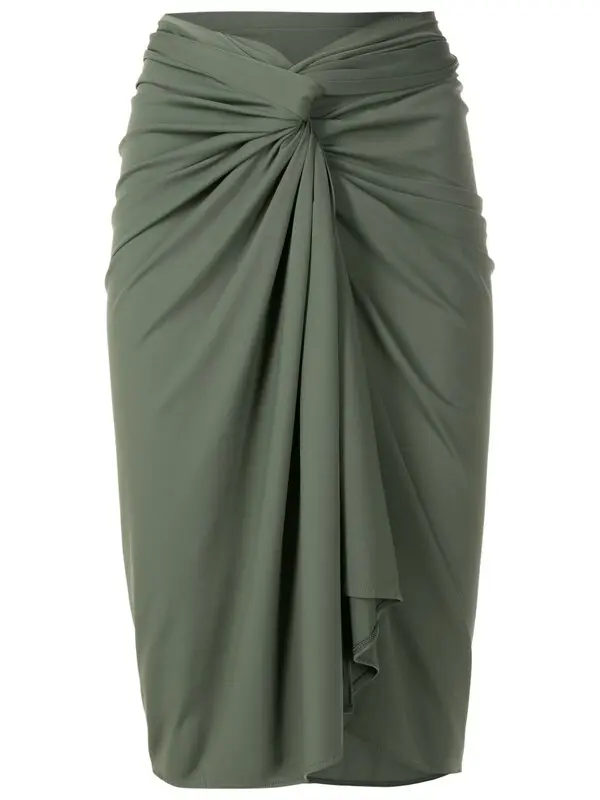 LYGIA & NANNY Orixa Wraparound Midi Skirt