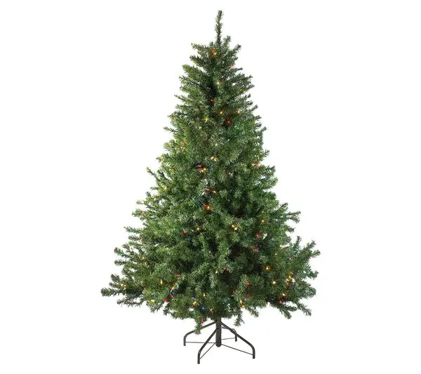 NORTHLIGHT Northlgiht 5' Pre-lit Medium Canadian Pine Chri Tmas Tree