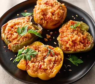 stuffed risotto peppers