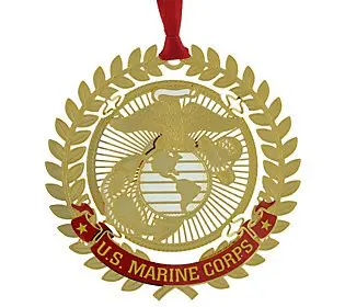 BEACON DESIGN Us Marine Corp. Logo Ornament By