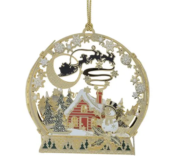 BEACON DESIGN Snow Globe Ornament By