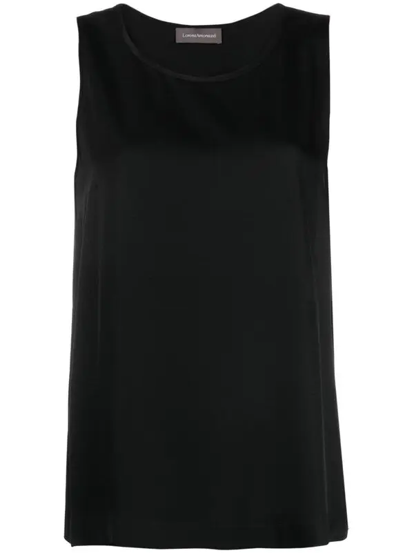 Lorena Antoniazzi Sleeveless Tank Top - Black
