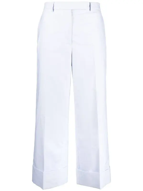 Thom Browne Sack Tailored Cropped Trousers