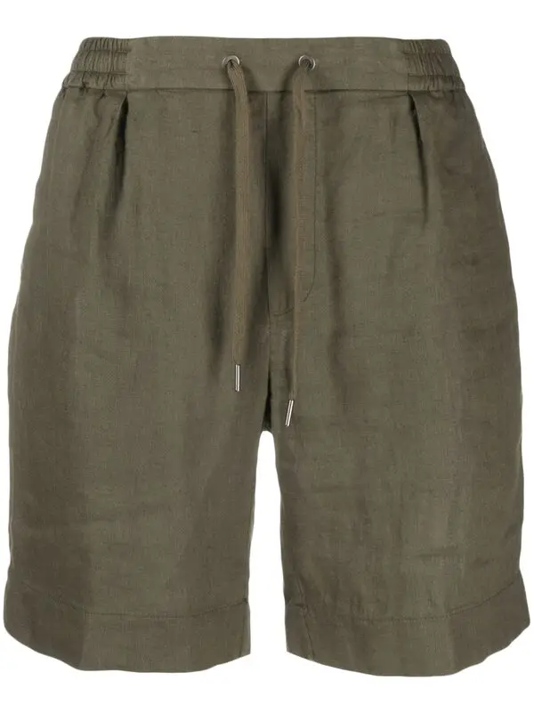 Ralph Lauren Dorset Linen Shorts - Green