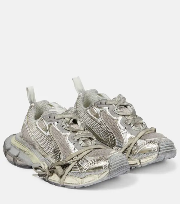 Balenciaga 3xl Mesh Sneakers - White | Editorialist