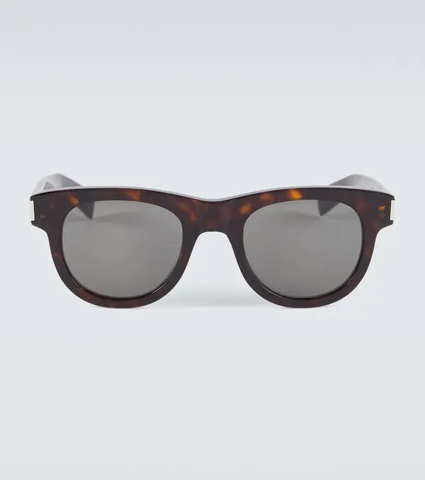Saint Laurent Sl 571 Square Sunglasses - Brown