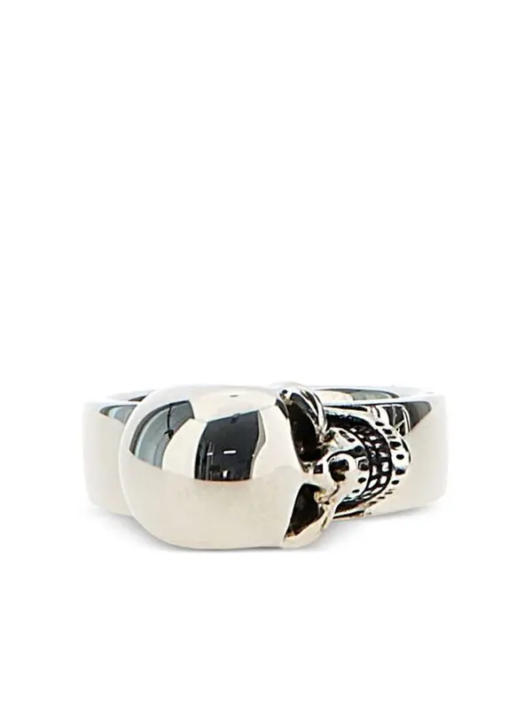 Alexander McQueen The Side Skull Ring