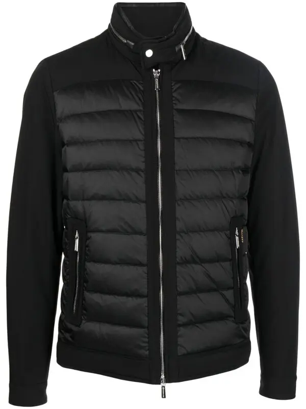 MOORER High-neck Padded Jacket - Black