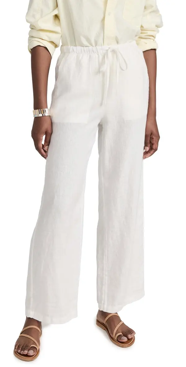 Rails Emmie Linen Pants - White