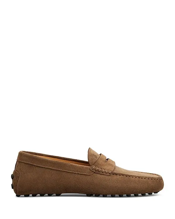 TOD'S Gommino Slip-on Loafers - Dark Brown