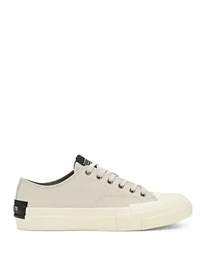 All Saints Redd Lace Up Low Top Sneakers - Chalk White | Editorialist