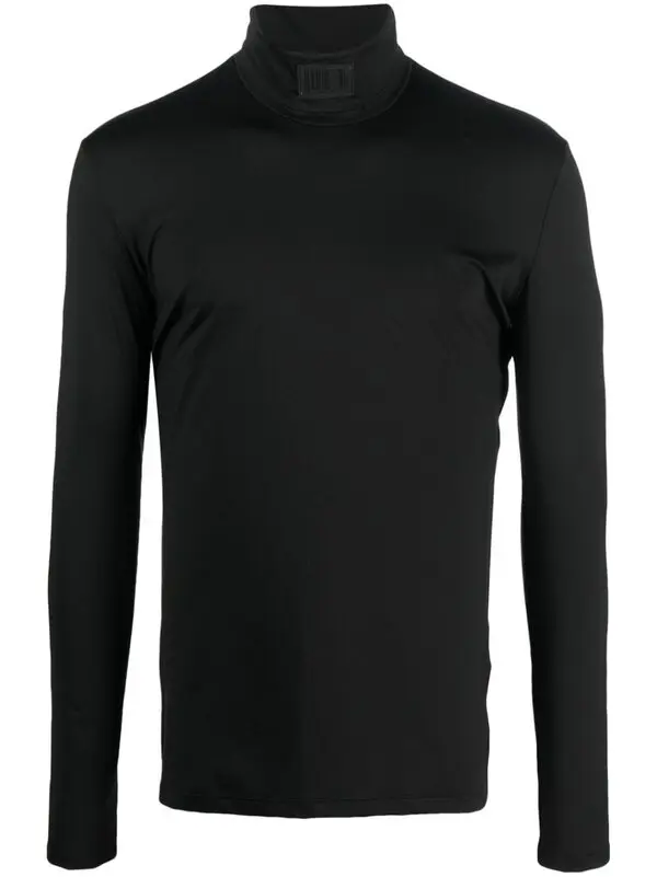 VTMNTS Logo-patch Roll-neck Jumper