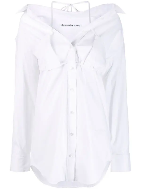 Alexander Wang Layered Bikini Shirt