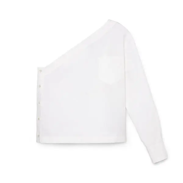 G. LABEL BY GOOP G. Label Knight One-shoulder Shirt